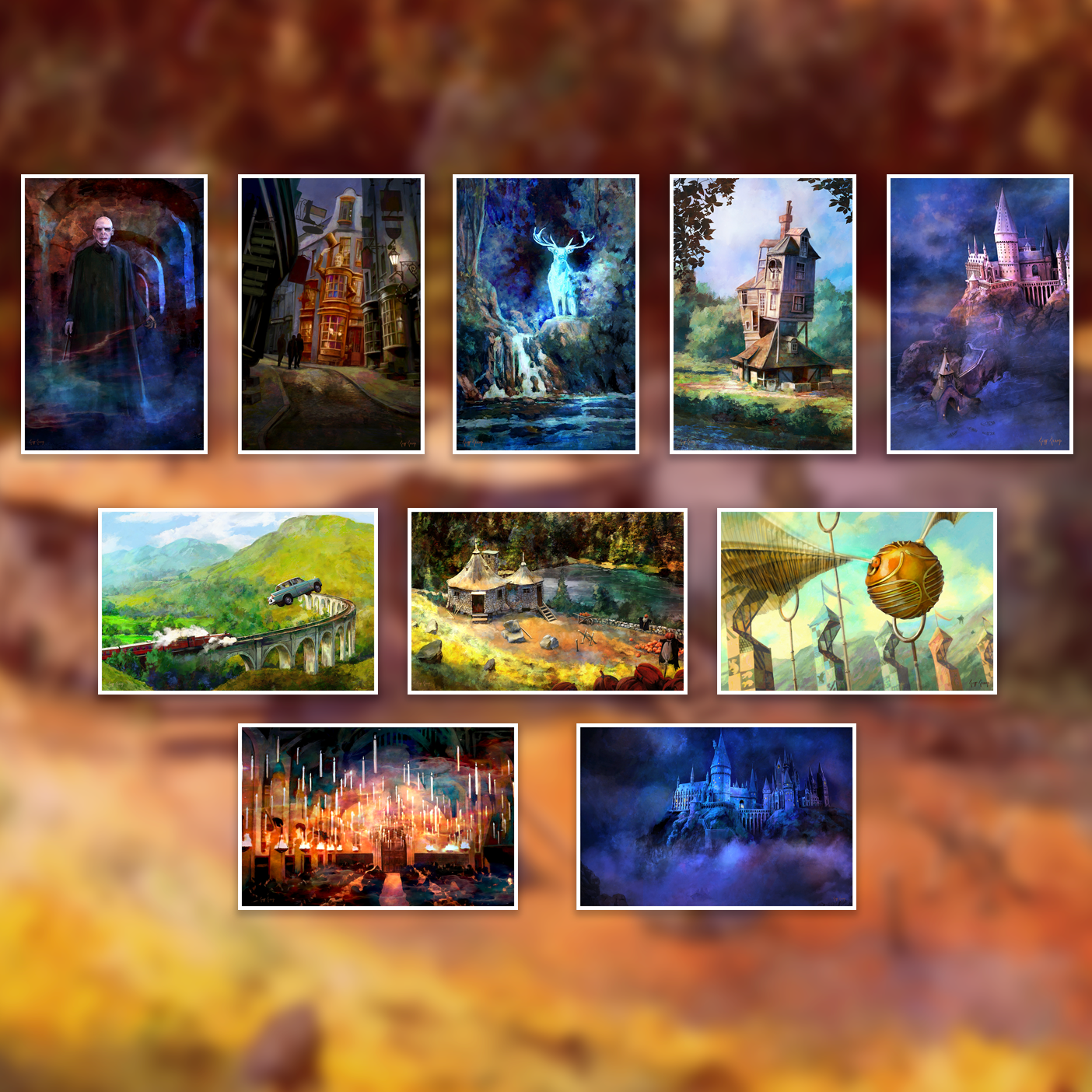 HARRY POTTER Print Showcase by Cliff Cramp - On Sale INFO! – Bottleneck ...