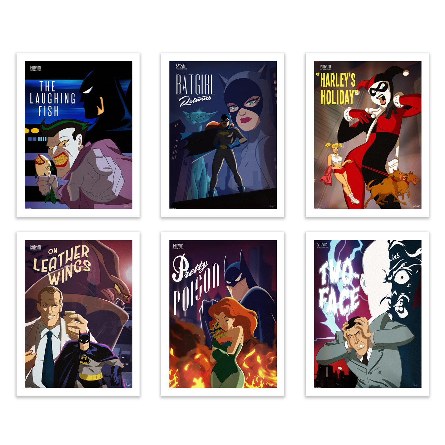 BATMAN: The Animated Series Showcase by Des Taylor - On Sale INFO ...