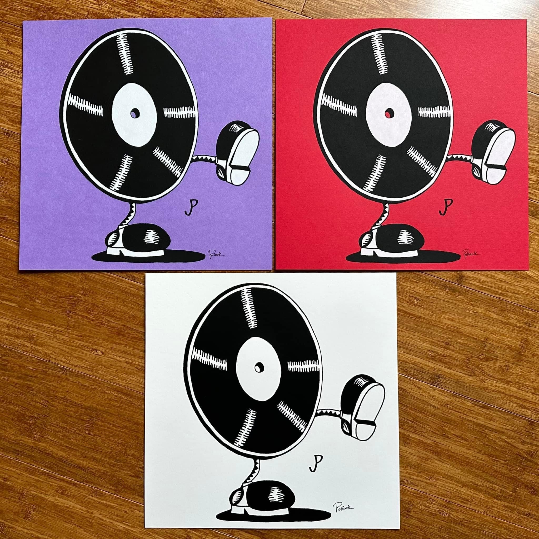 WALKING VINYL by Jim Pollock - On Sale INFO! – Bottleneck Gallery