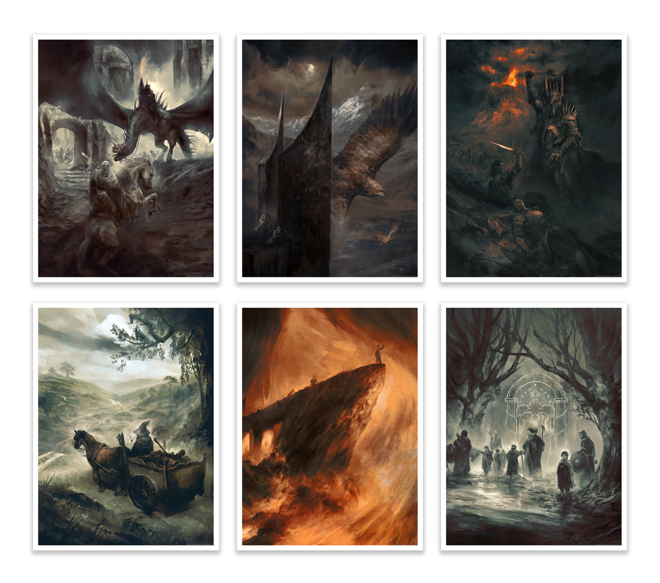 THE LORD OF THE RINGS Showcase by Karl Fitzgerald & TRAVERSE by Bruce ...