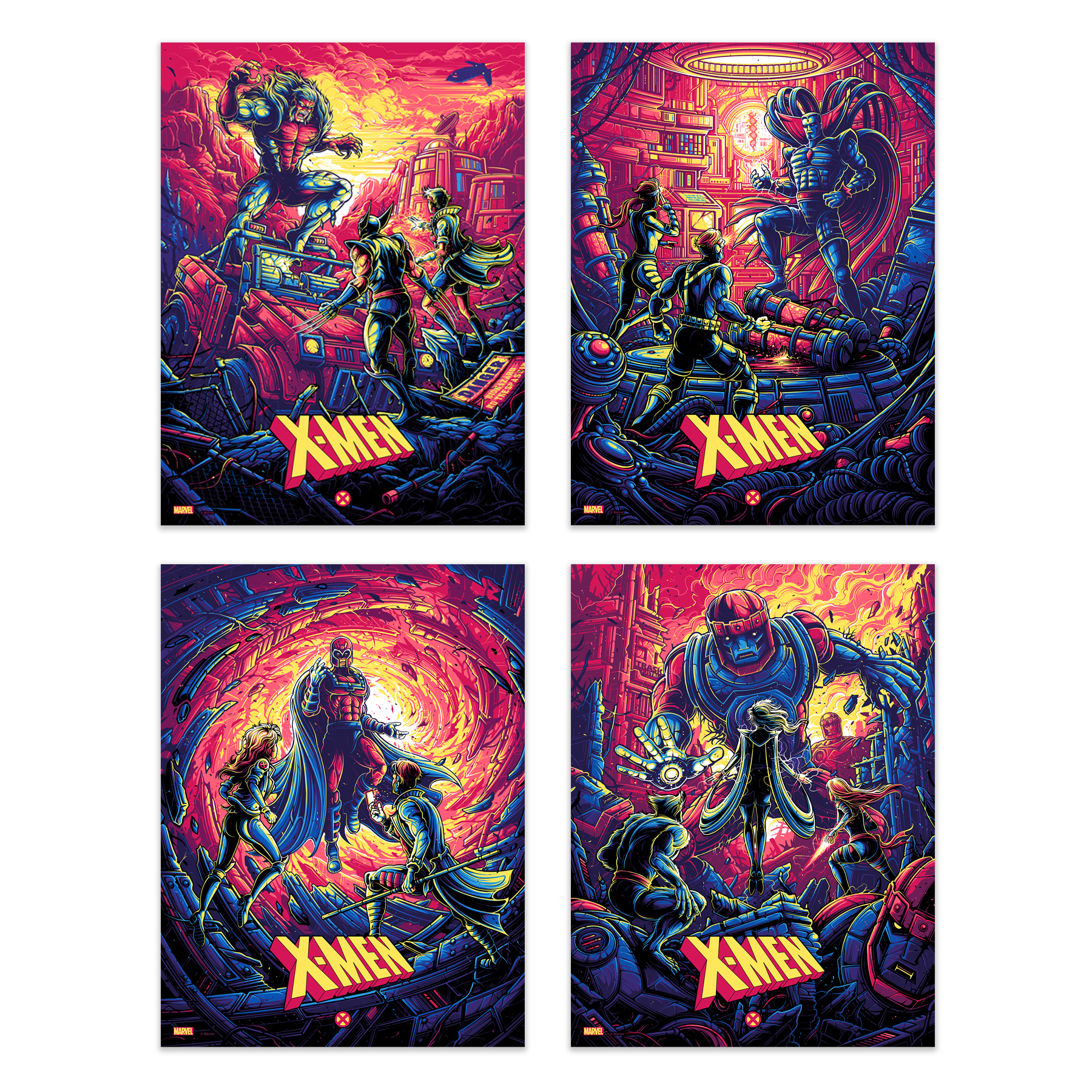 X-MEN VS. VILLIANS PRINT SERIES BY DAN MUMFORD - ON SALE INFO ...