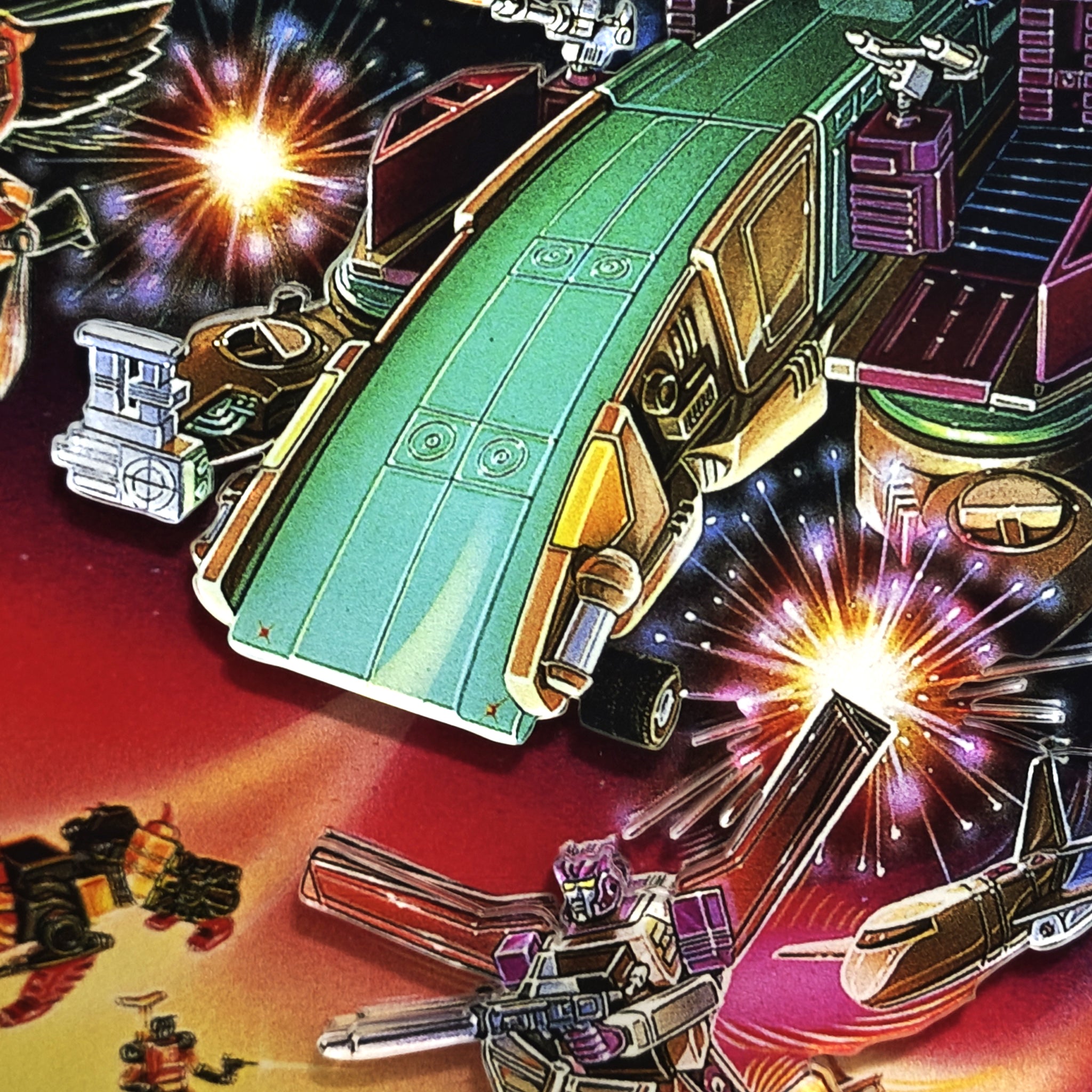 Jeffrey Mangiat "Transformers 40th Anniversary - Version C" Multi-Laye ...