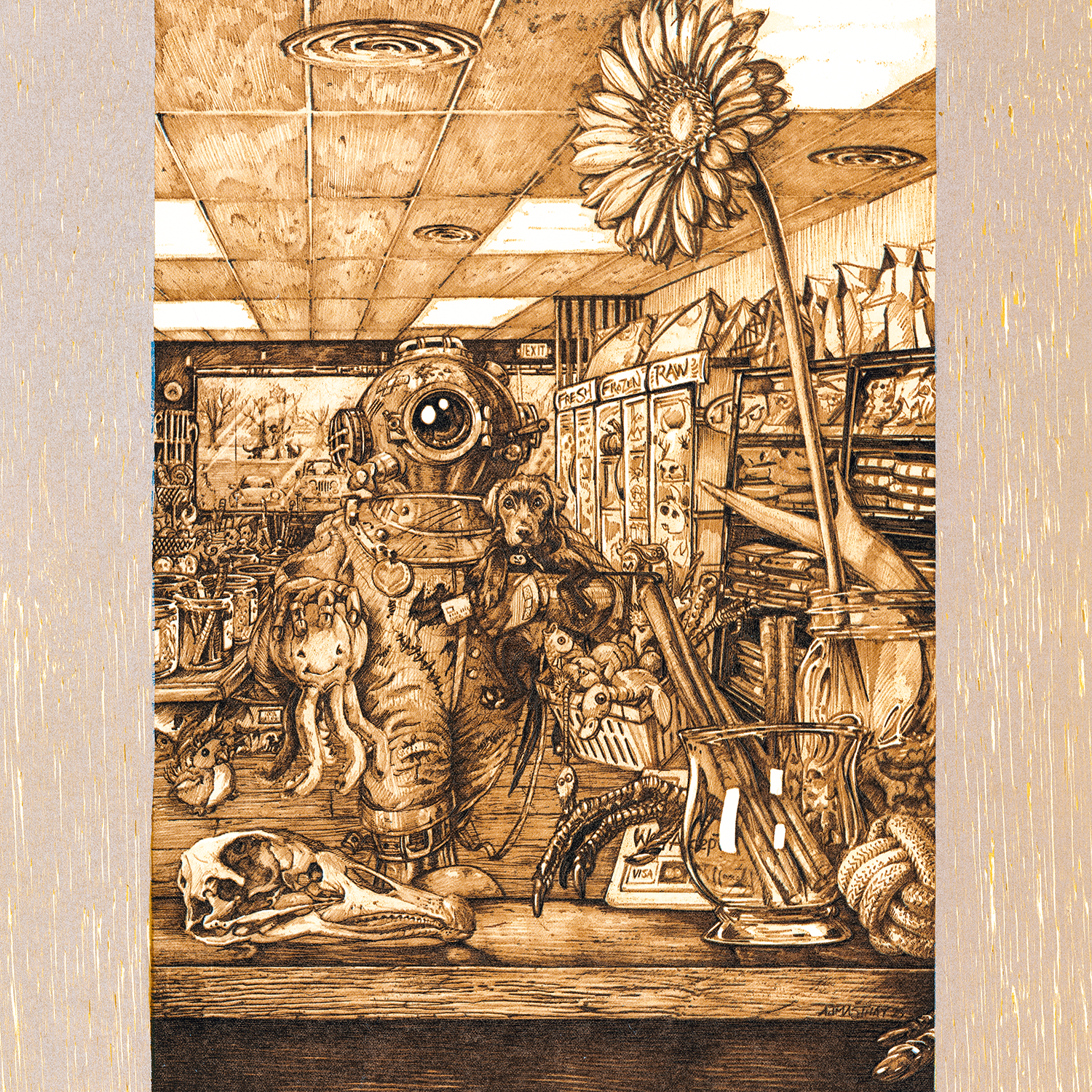 AJ Masthay "Love Takes Work" – Bottleneck Gallery