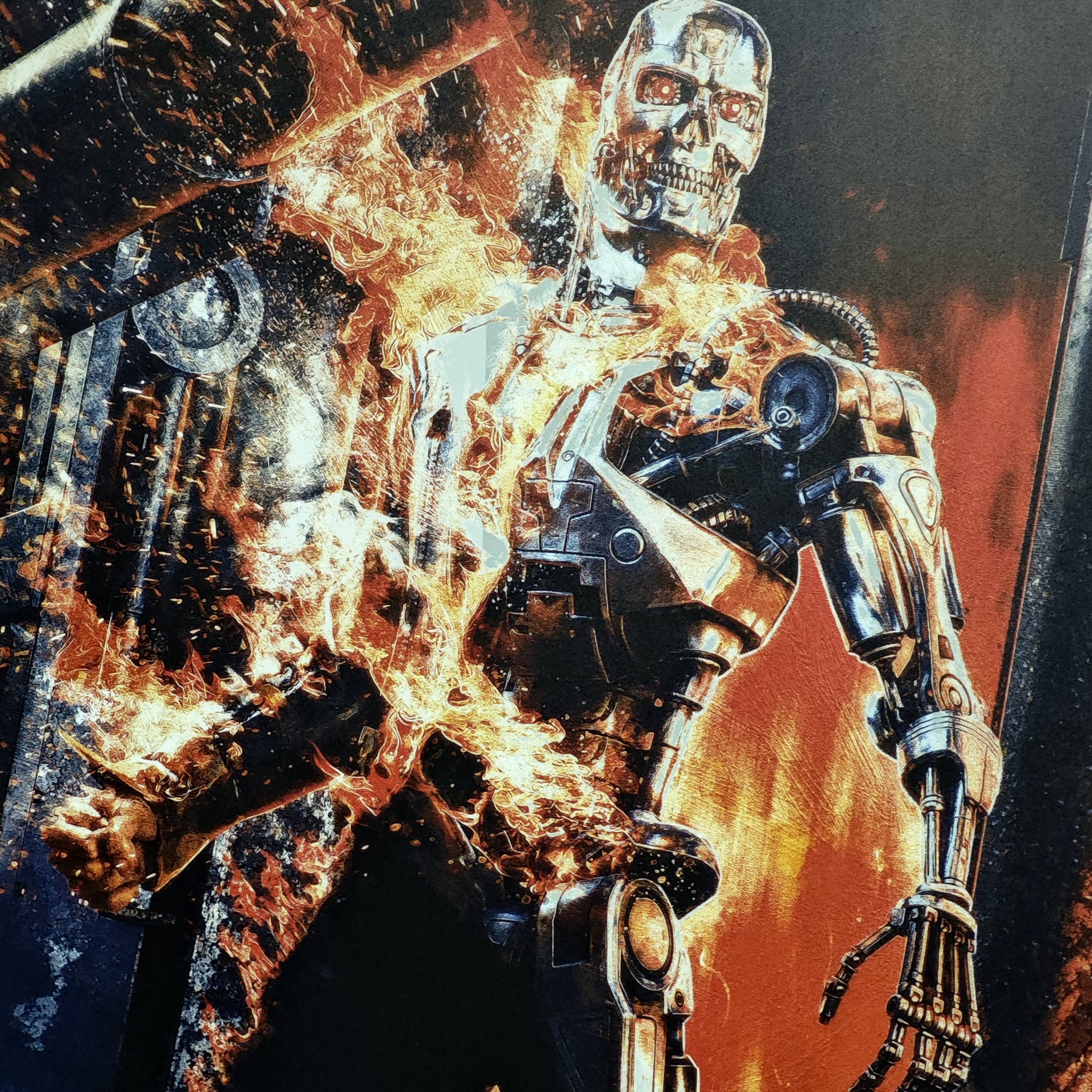 Chris Skinner "Terminator 2: Judgment Day" Aluminum Panel – Bottleneck ...