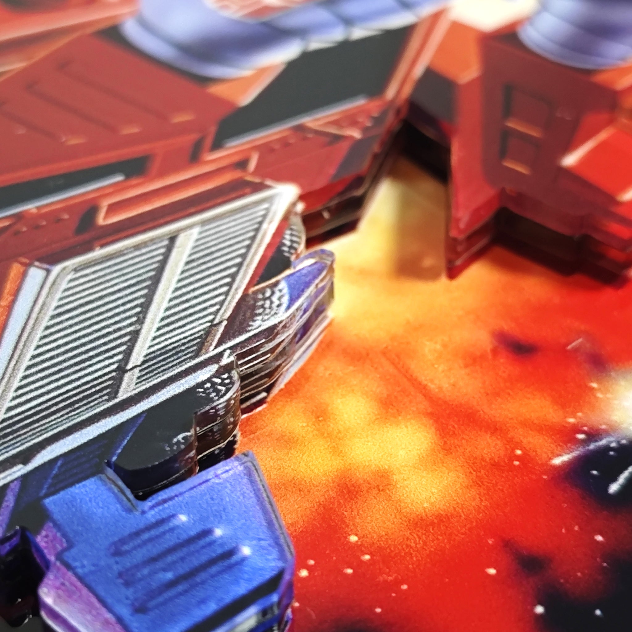 Jeffrey Mangiat "Transformers 40th Anniversary - Version A" Multi-Laye ...