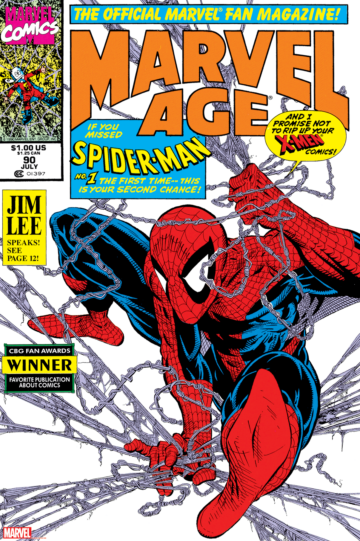 Todd McFarlane "Marvel Age #90" – Bottleneck Gallery