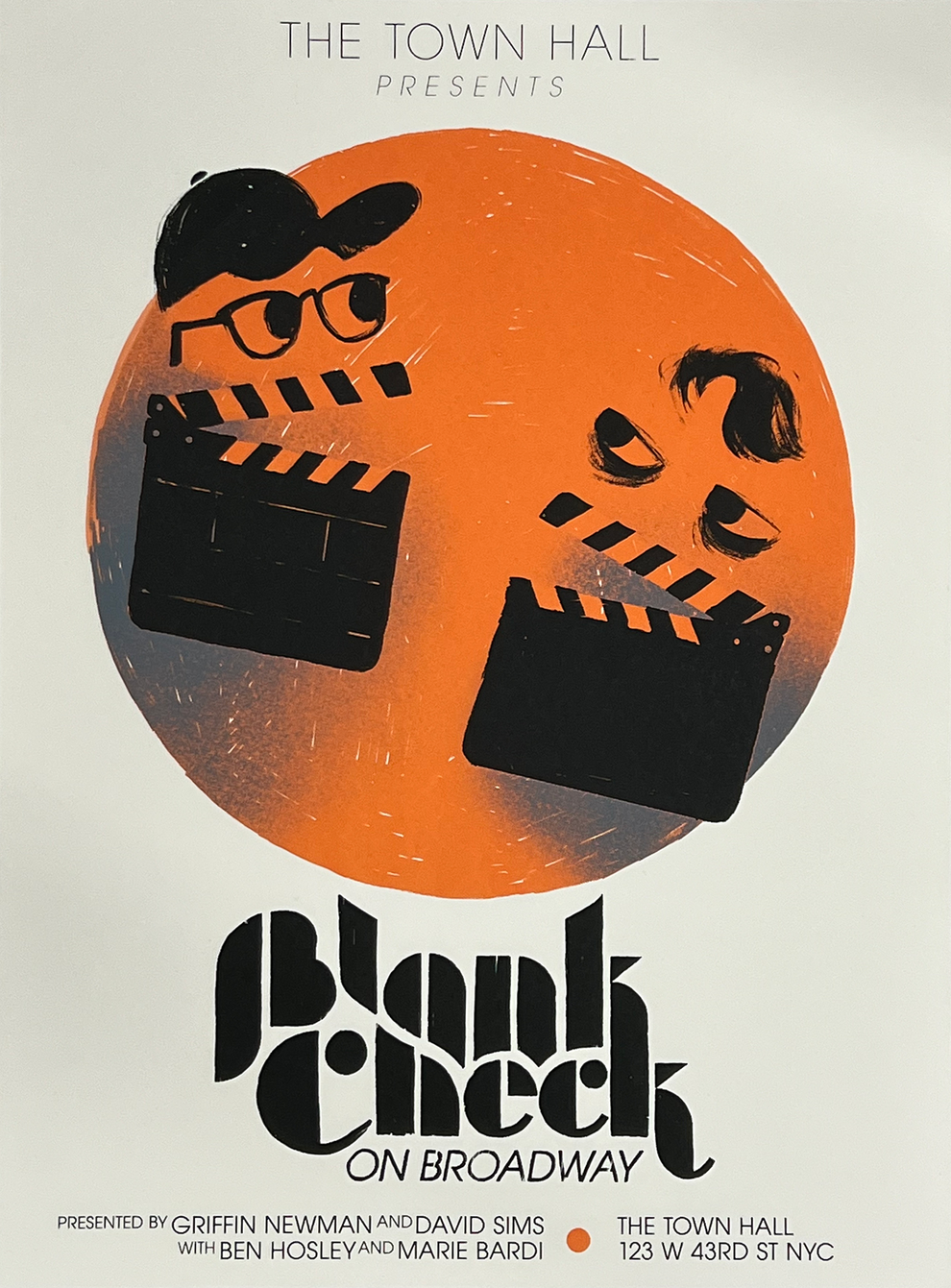 Olly Moss "Blank Check On Broadway" – Bottleneck Gallery