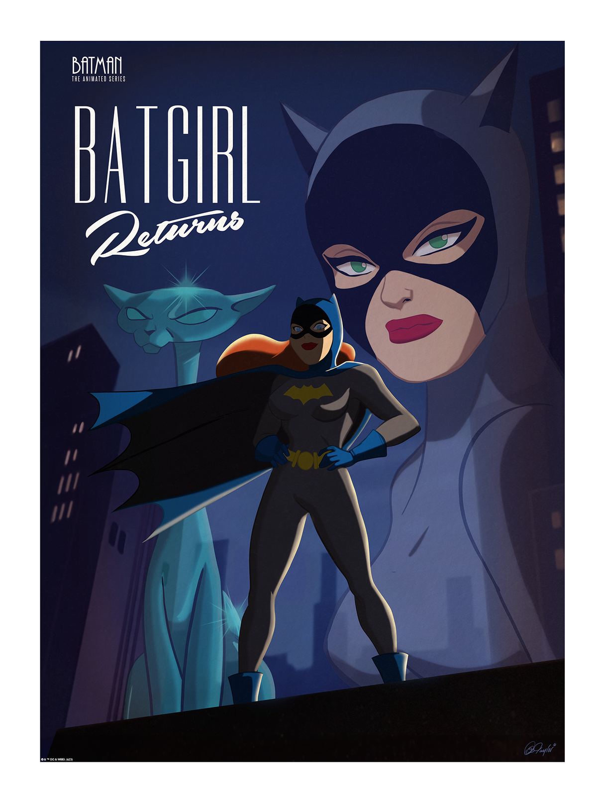 Des Taylor "Batgirl Returns" – Bottleneck Gallery