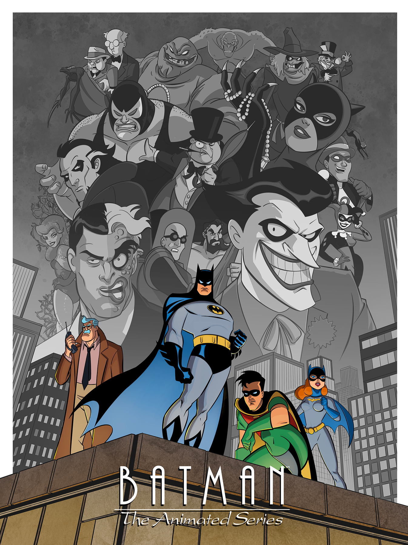Mike McGee "Batman: The Animated Series" Variant – Bottleneck Gallery