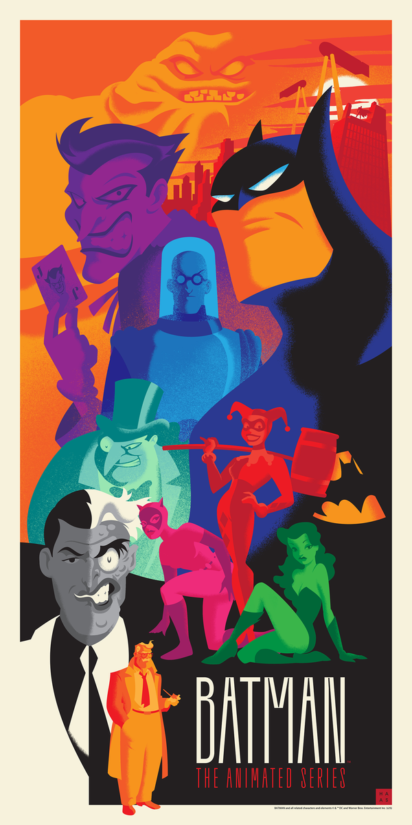 Danny Haas "Batman: The Animated Series" – Bottleneck Gallery