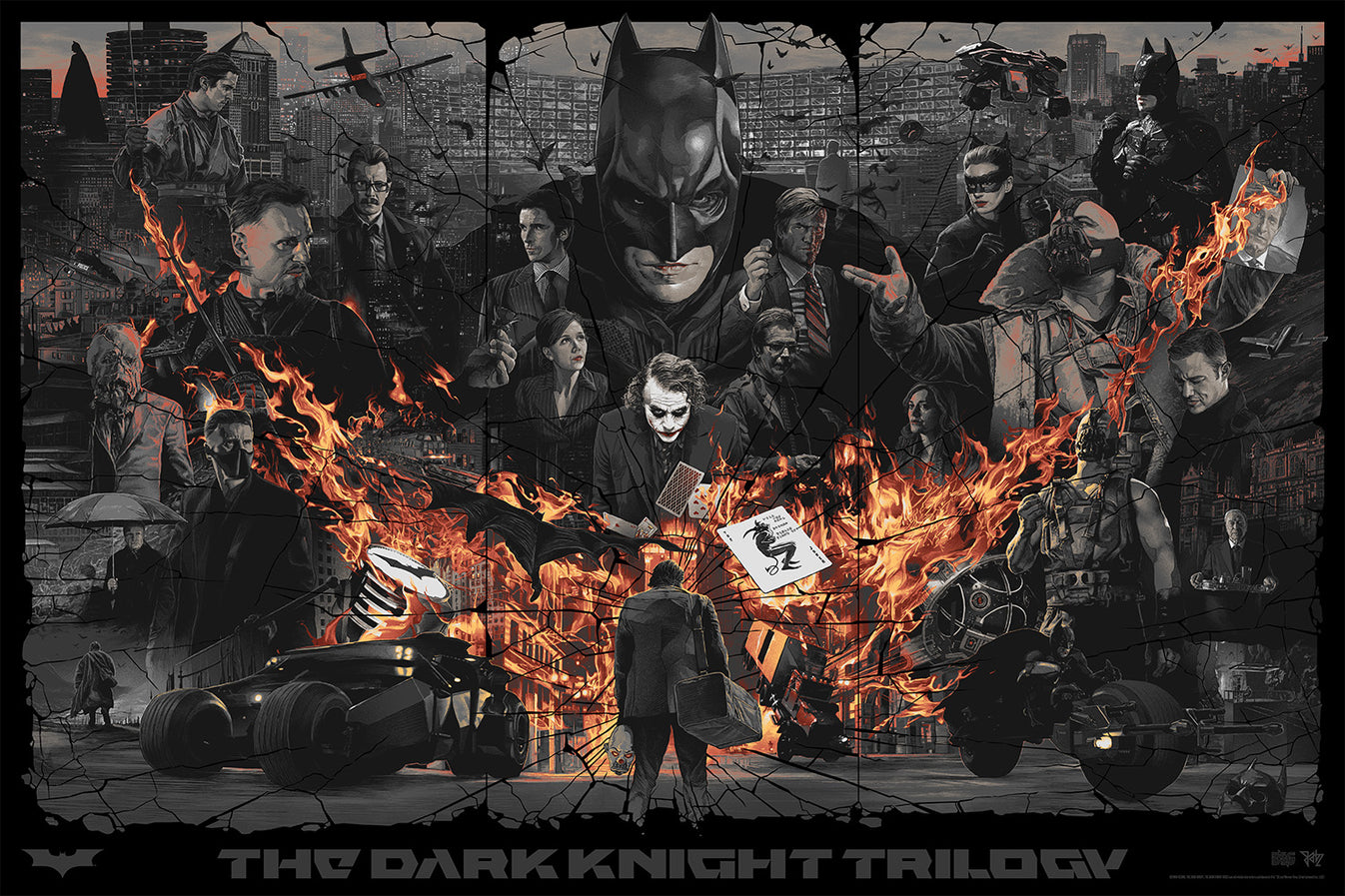 Gabz "The Dark Knight Trilogy (The Darkest Night)" Variant – Bottleneck ...