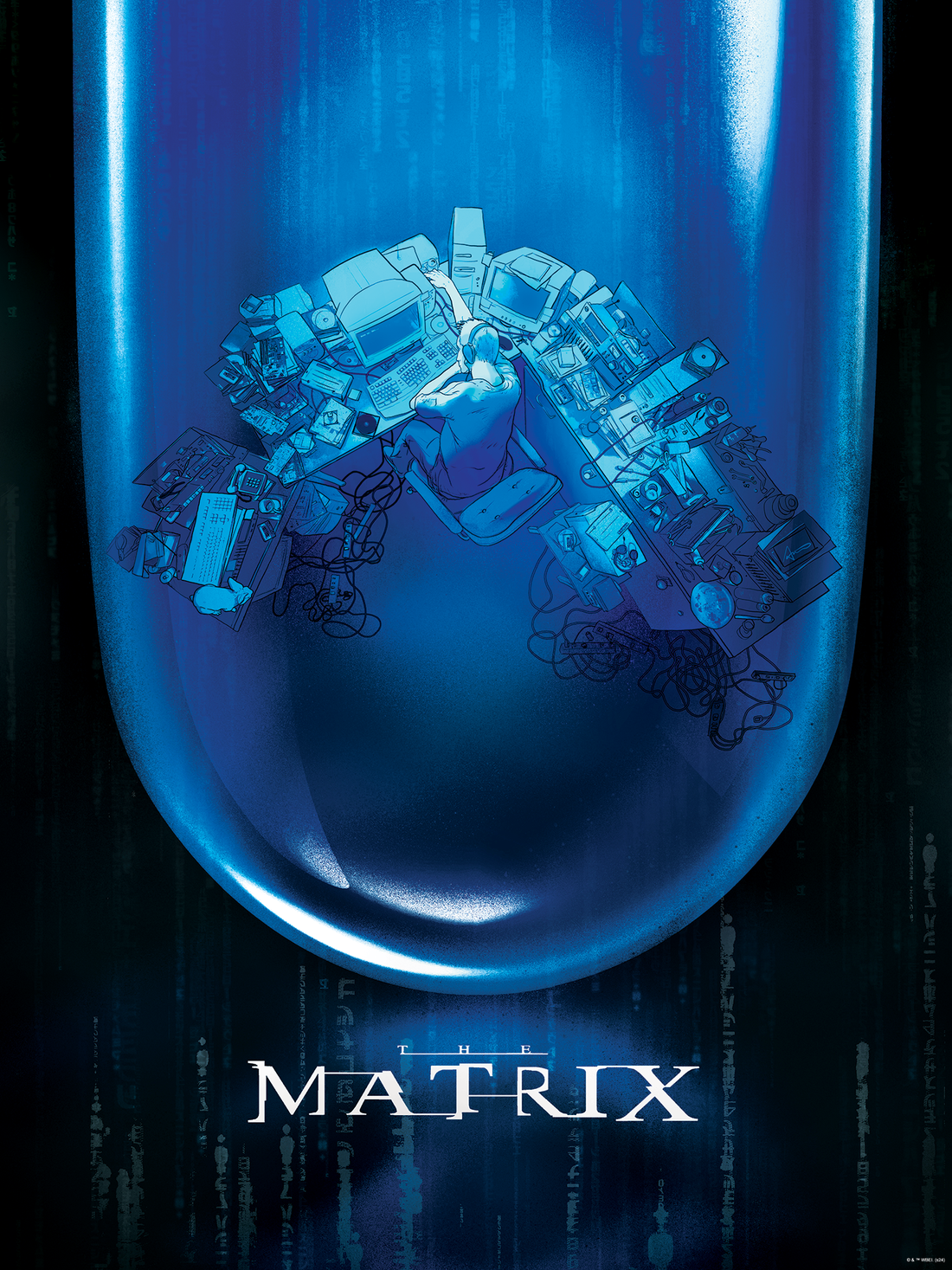Edgar Ascensão "The Matrix" Blue Pill – Bottleneck Gallery