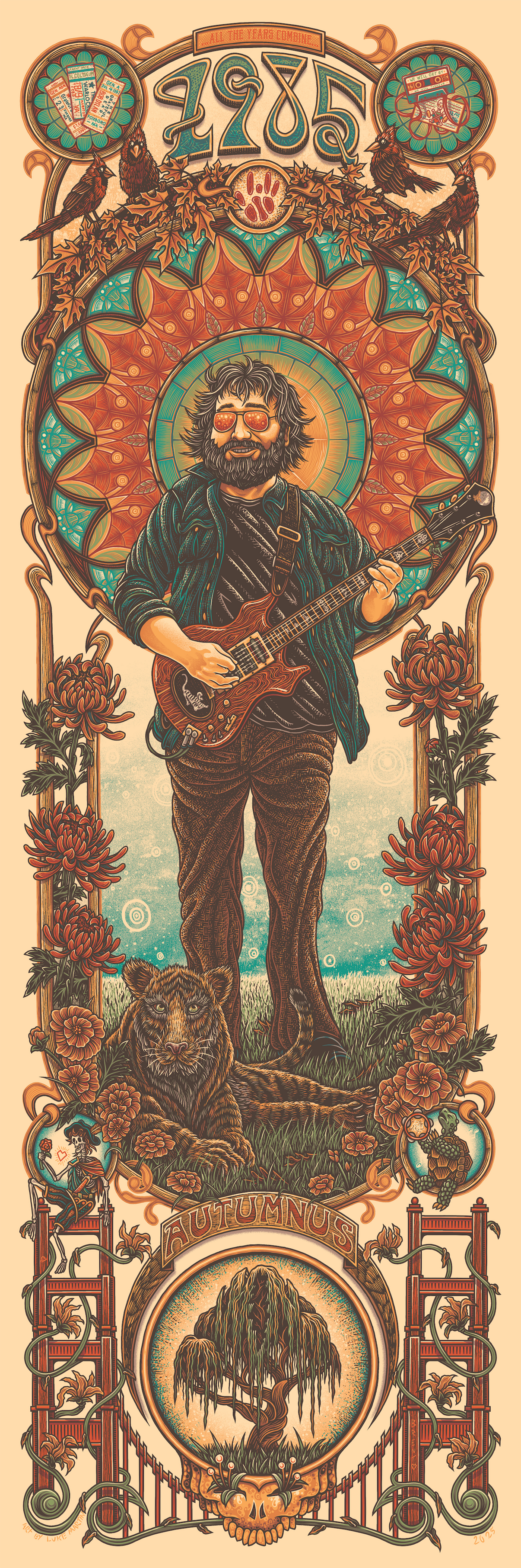 Luke Martin "Garcia Seasons: Fall" Timed Edition – Bottleneck Gallery