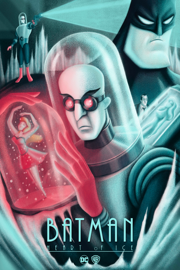 Giulia Del Mastio "Batman: Heart of Ice" Ice Variant – Bottleneck Gallery