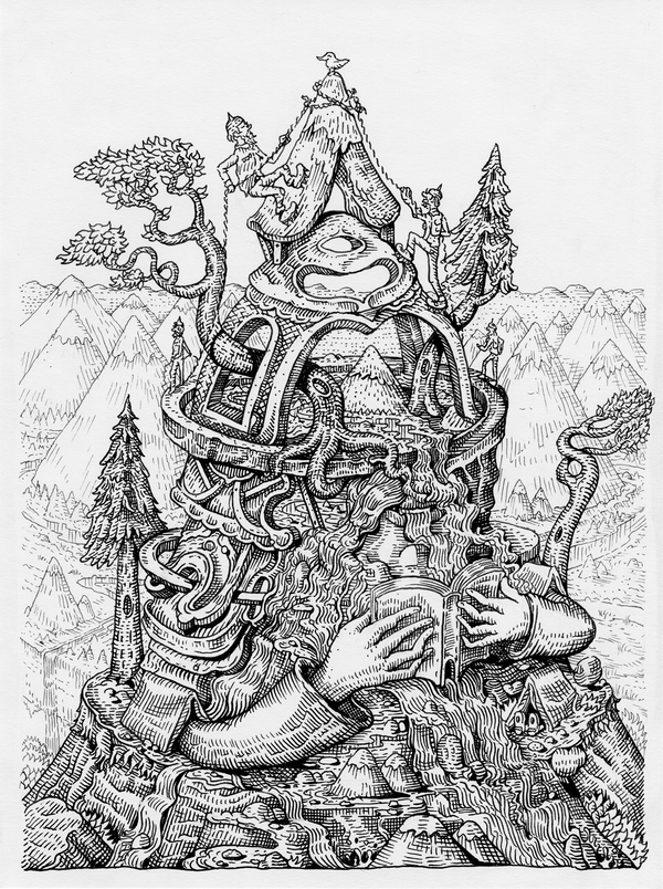 David Welker "Mount Icculus" OG – Bottleneck Gallery