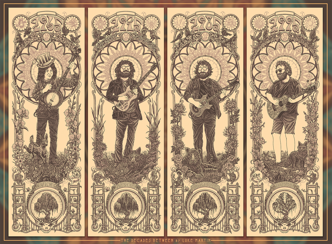 Luke Martin "Garcia Seasons" Keyline - SET – Bottleneck Gallery