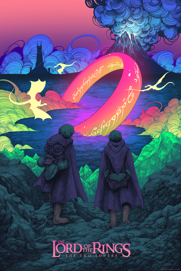 Ian Permana "The Lord of the Rings Trilogy" Variant B – Bottleneck Gallery