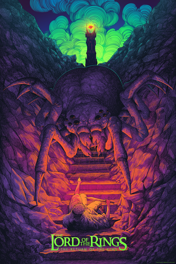 Ian Permana "The Lord of the Rings Trilogy" Variant A – Bottleneck Gallery