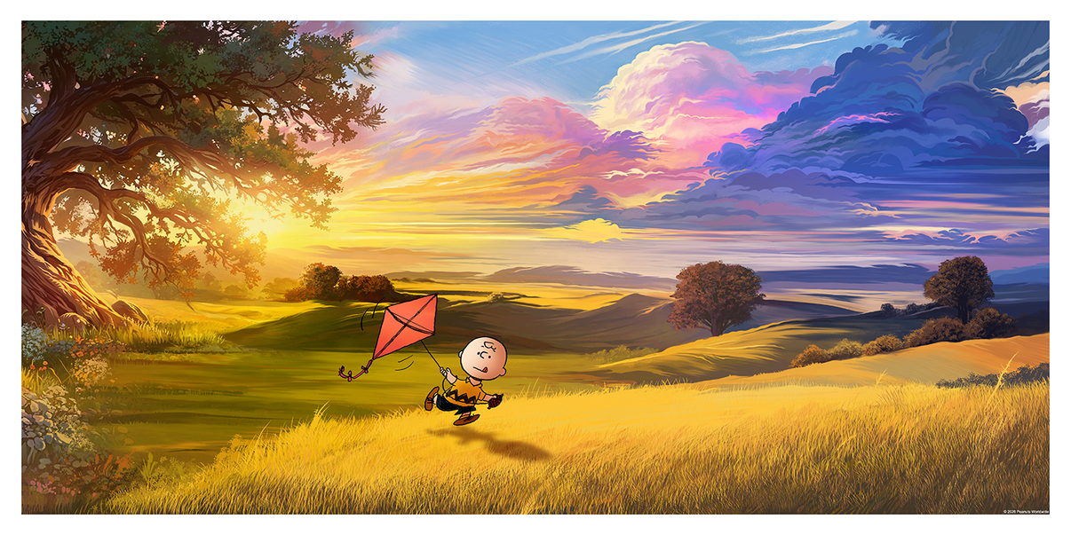 Mark Chilcott & Charles M. Schulz "Peanuts: It's Kite Flying Season ...