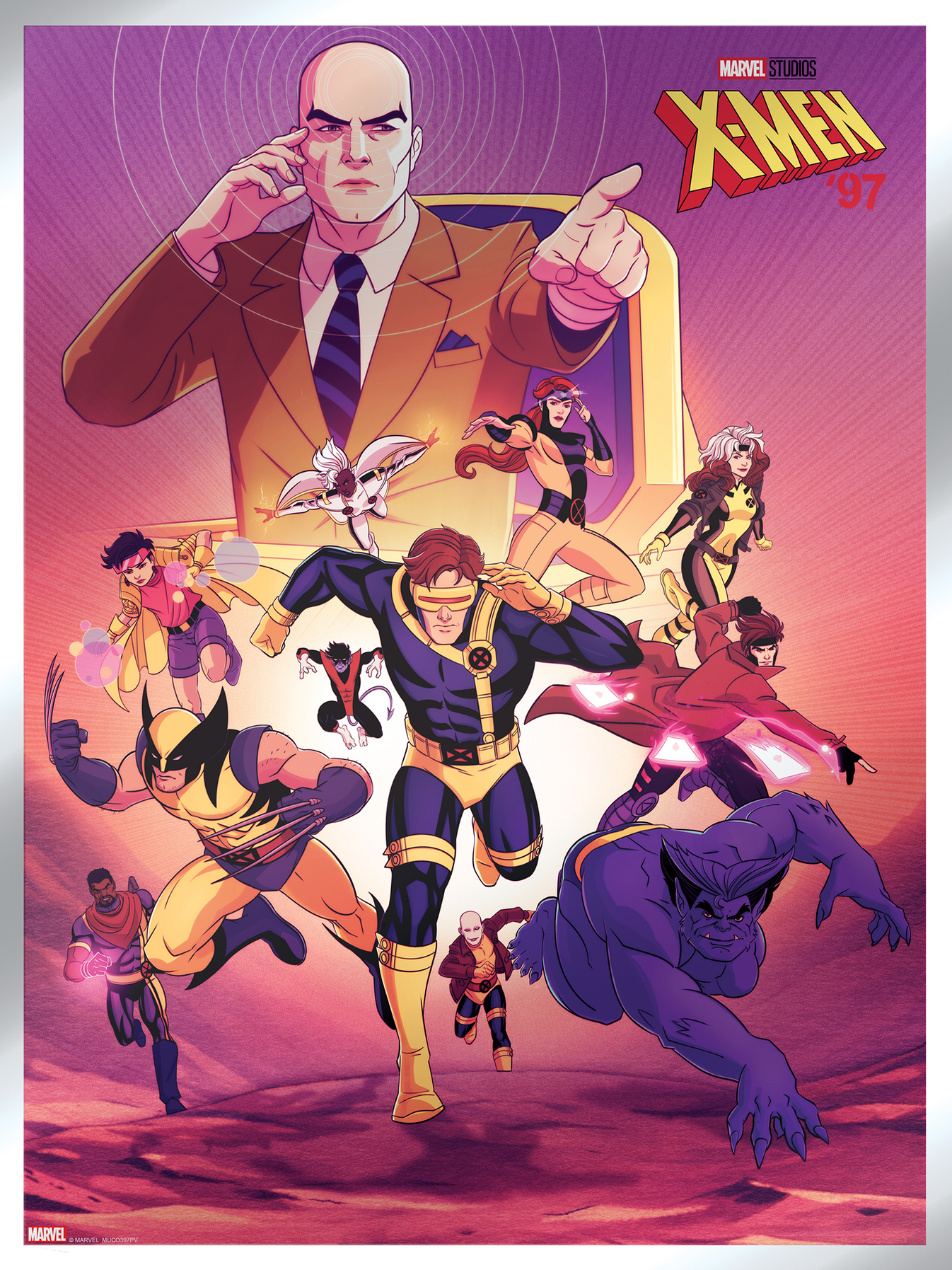 Mike McGee "Professor X" Foil Variant – Bottleneck Gallery