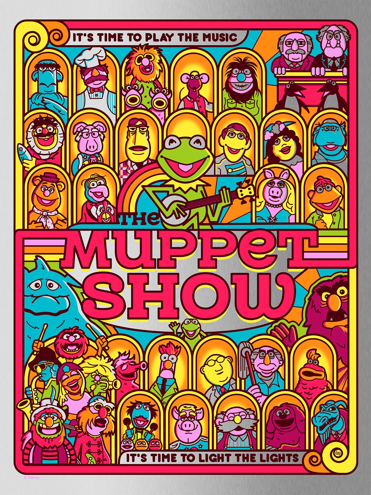Dave Perillo "The Muppet Show" Foil Variant – Bottleneck Gallery