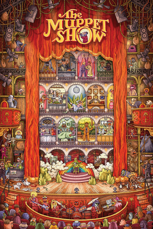 Morgan Girvin "The Muppet Show" – Bottleneck Gallery