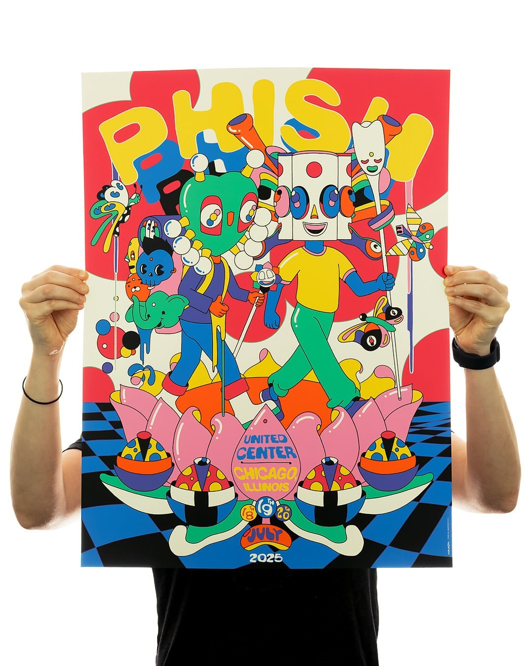 Murugiah "Phish @ United Center" AP – Bottleneck Gallery