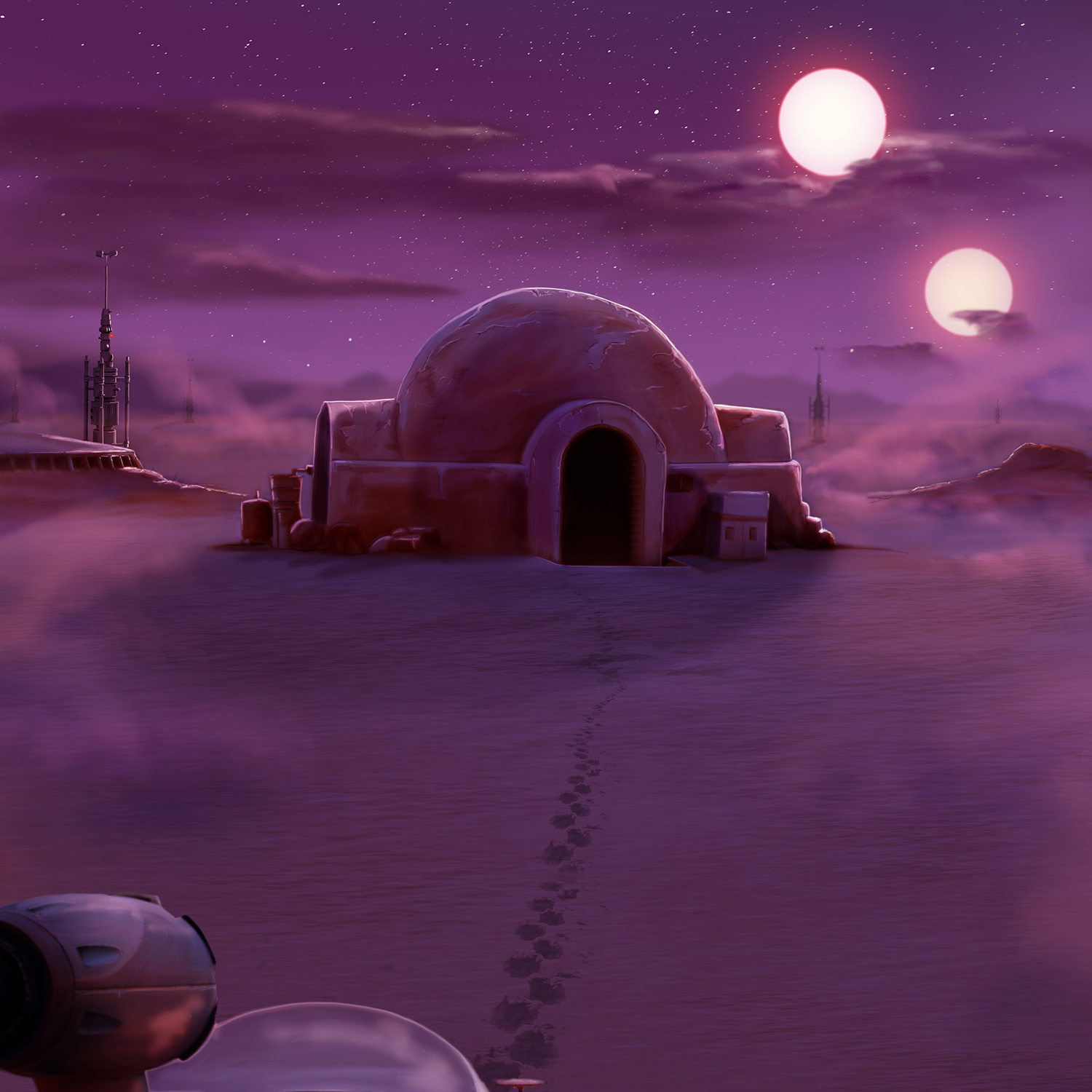 Neil Fraser "The Path Home (A New Hope)" – Bottleneck Gallery