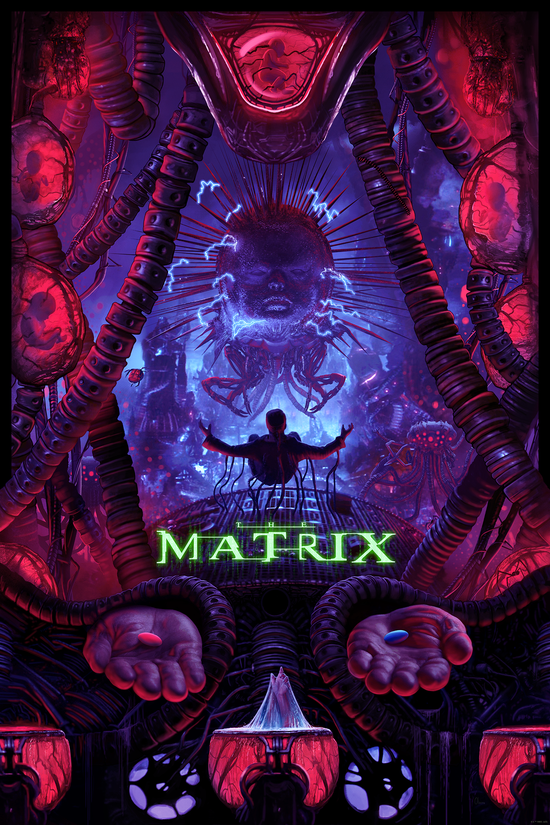 Pablo Olivera "The Matrix" Purple Variant – Bottleneck Gallery