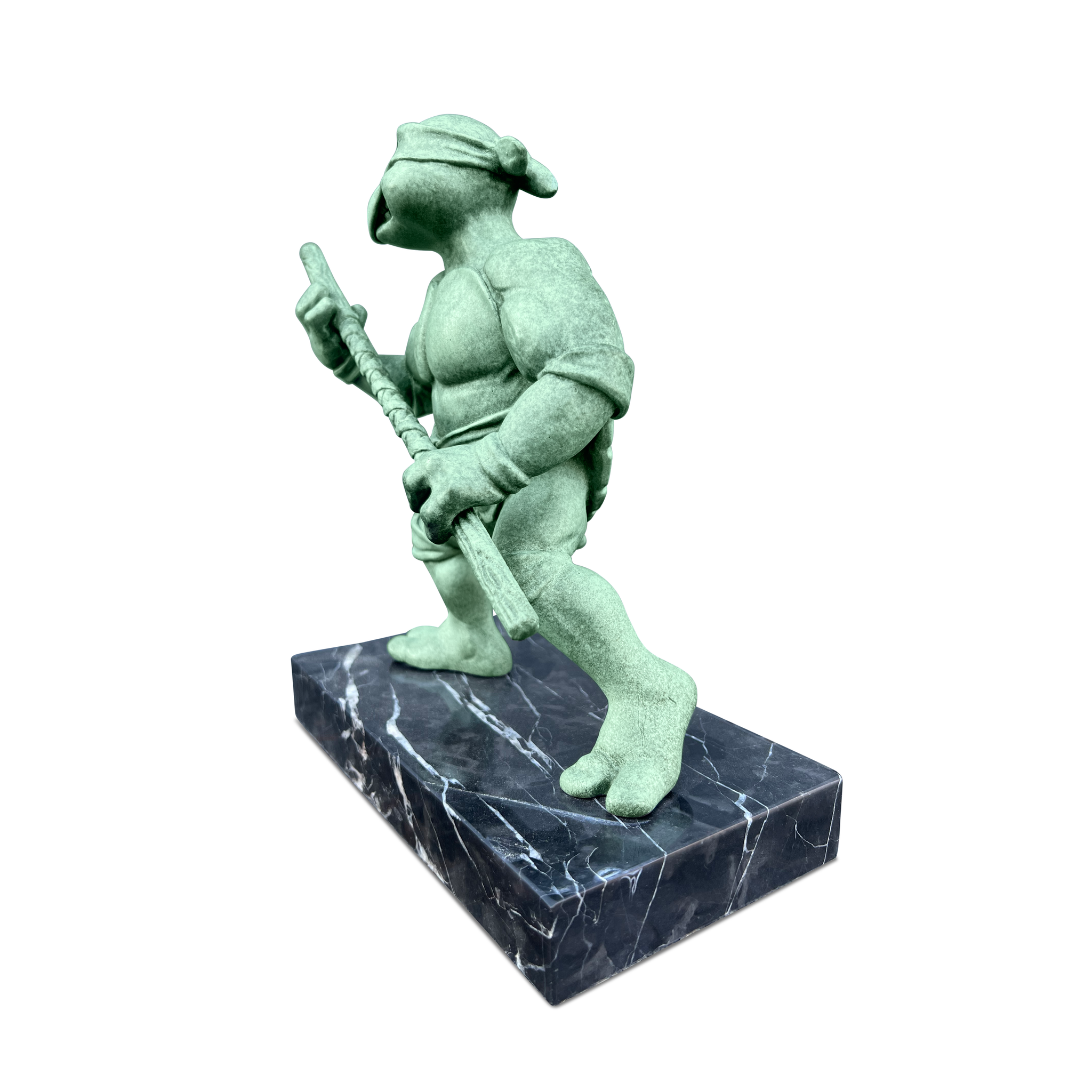 TMNT Firsts: The Pitch Turtle - Patina Bronze Edition – Bottleneck Gallery