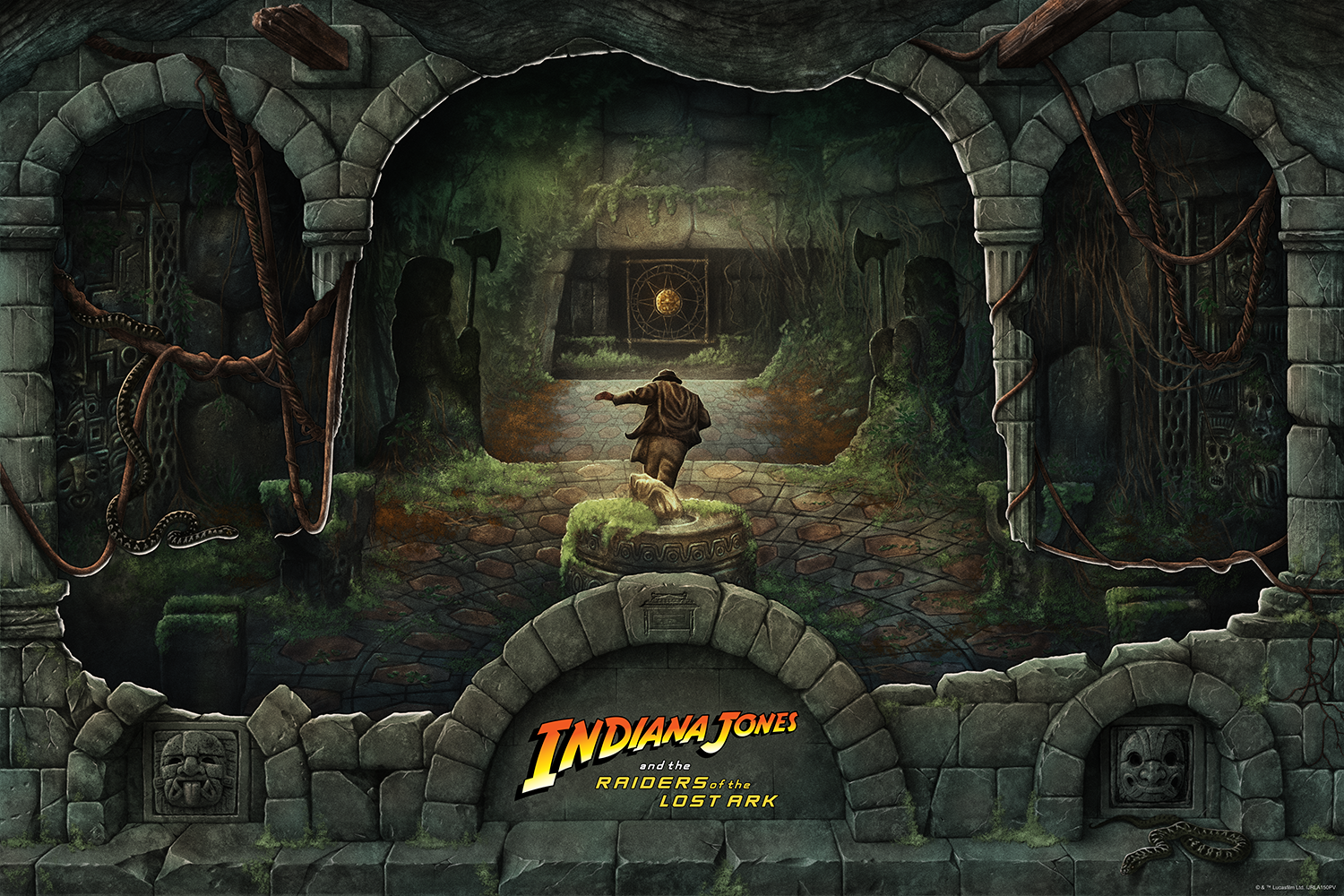 Andrew Rowland "Indiana Jones Trilogy" SET – Bottleneck Gallery