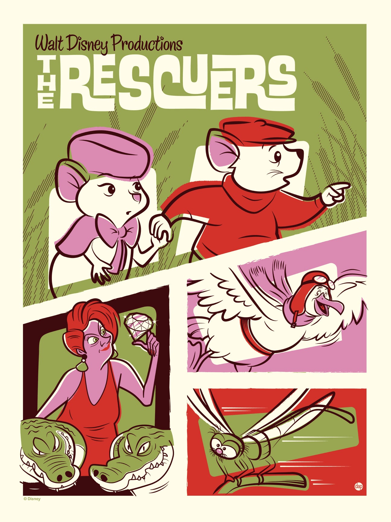 Dave Perillo "The Rescuers" SET – Bottleneck Gallery