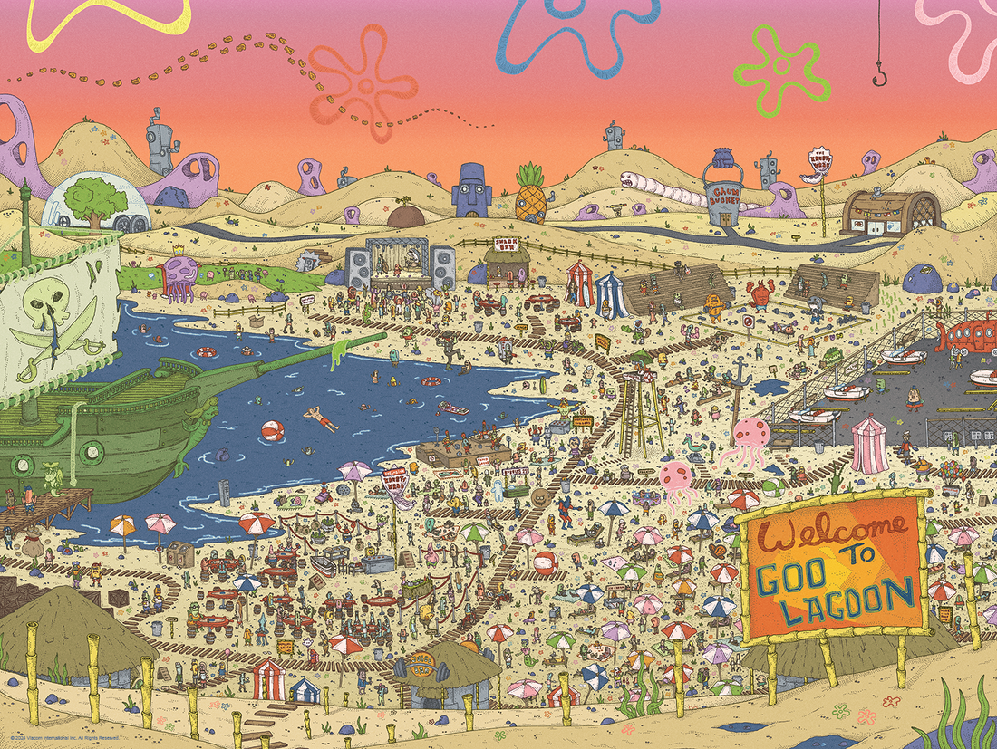 Morgan Girvin "Welcome to Goo Lagoon" Day Edition – Bottleneck Gallery