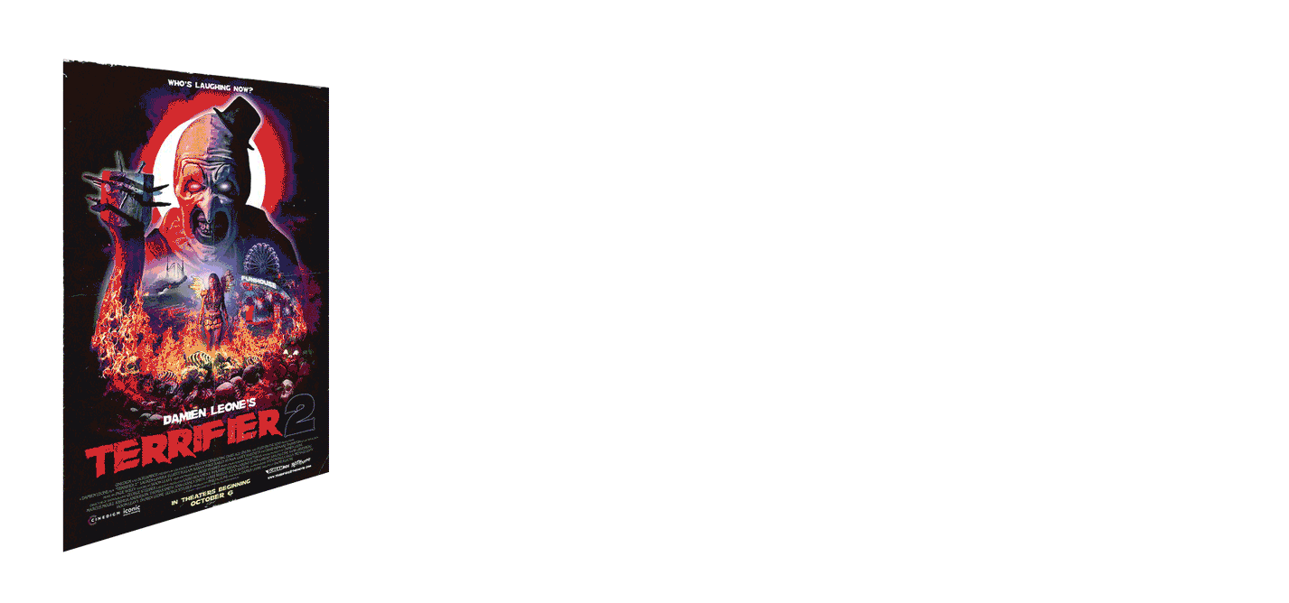 Creepy Duck "Terrifier 2" Multi-Layer Acrylic (Comic Size) – Bottleneck ...