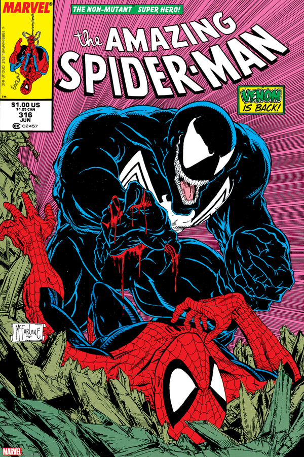 Todd McFarlane "The Amazing Spider-Man #316" Screen Print – Bottleneck ...