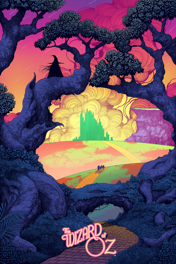 Ian Permana "The Wizard of Oz" Variant B – Bottleneck Gallery