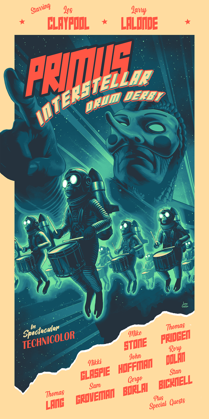 John Guydo "Primus - Drum Derby" – Bottleneck Gallery