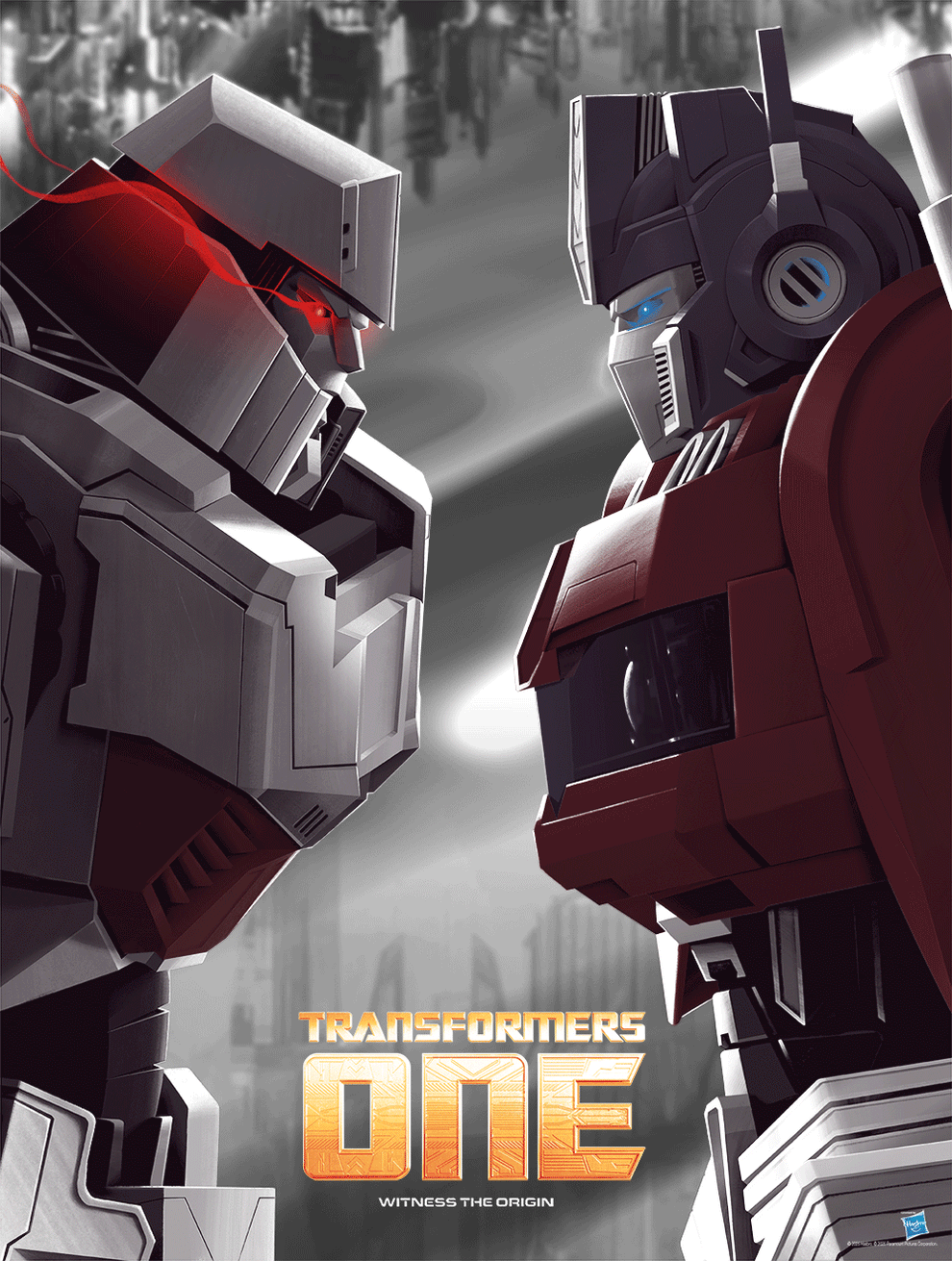 George Bletsis "Transformers ONE" Silver Foil Variant – Bottleneck Gallery