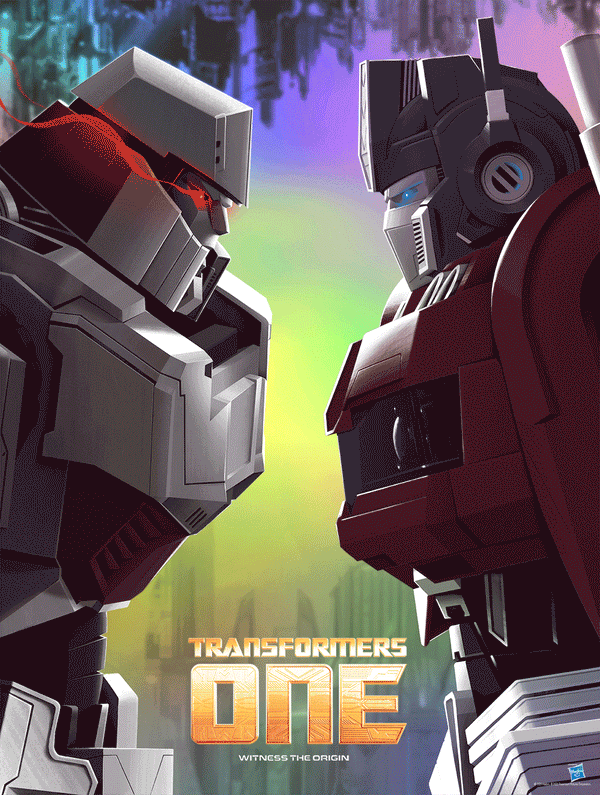 George Bletsis "Transformers ONE" Rainbow Foil Variant – Bottleneck Gallery