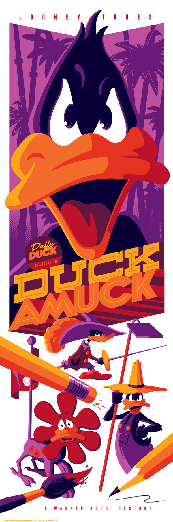 Tom Whalen "Duck Amuck" Variant – Bottleneck Gallery