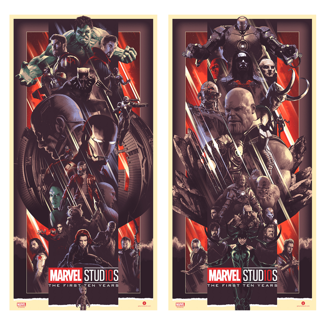 John Guydo "The First Ten Years" SET - Timed Edition – Bottleneck Gallery