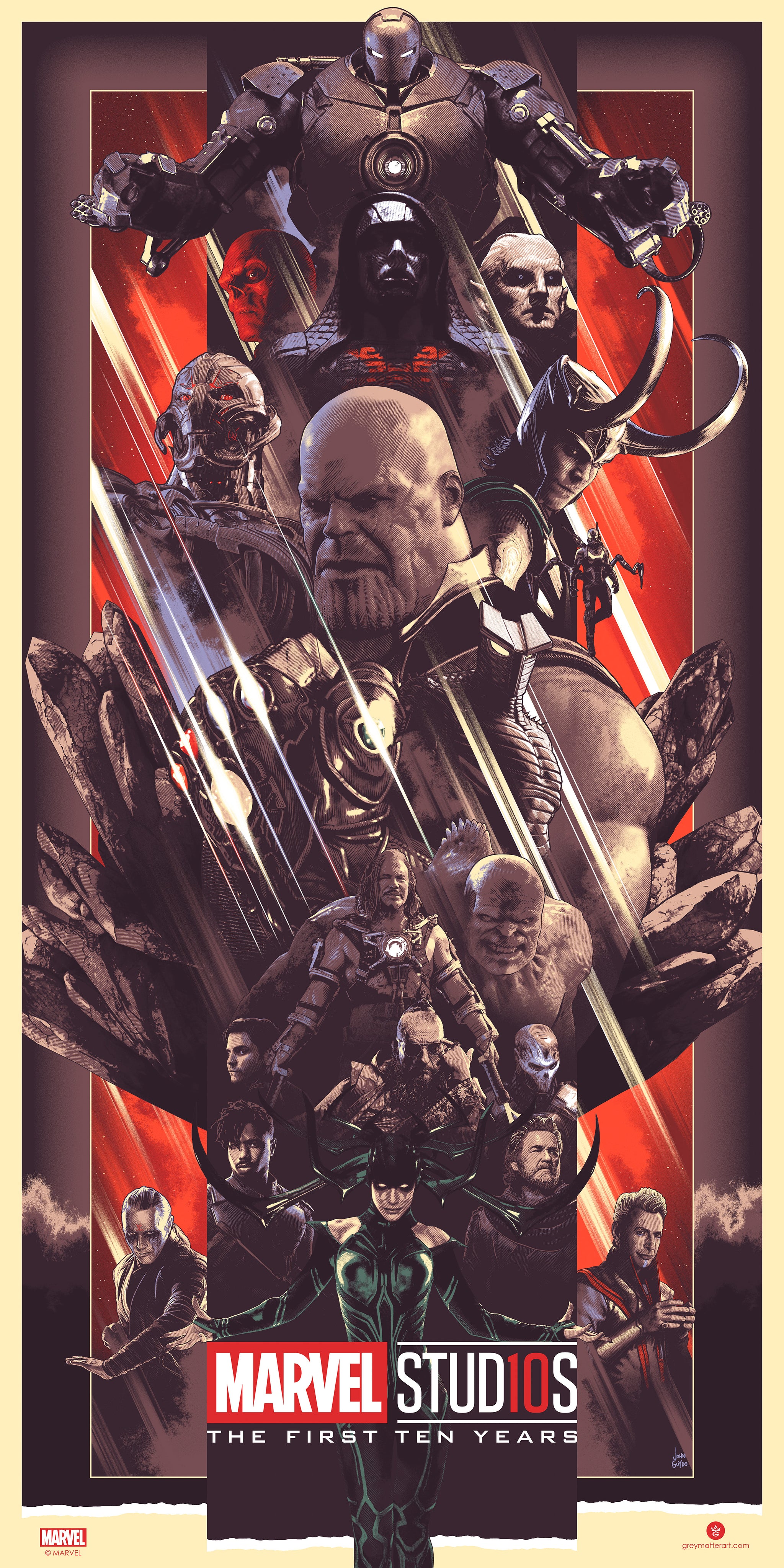 John Guydo "The First Ten Years" SET - Timed Edition – Bottleneck Gallery
