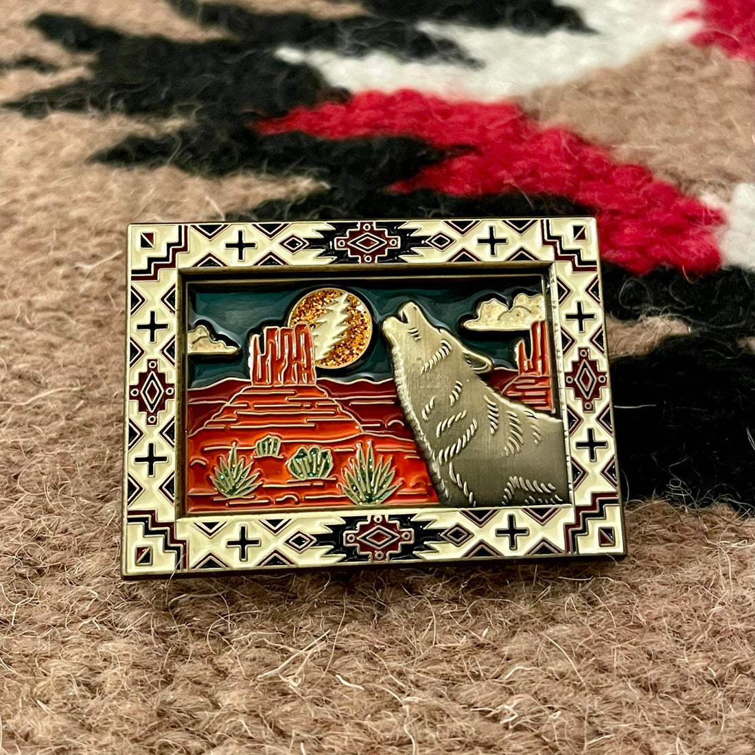 New Dead Pins "Desert Howler (Grateful Dead)" 2-Pin Blind Packed Combo ...