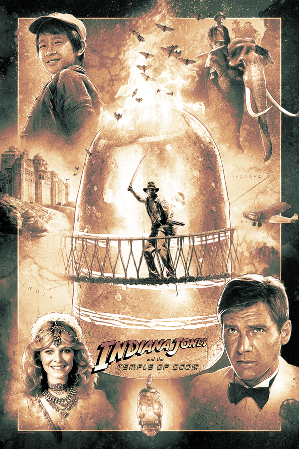 Kevin Wilson "Indiana Jones Trilogy" Variant SET – Bottleneck Gallery