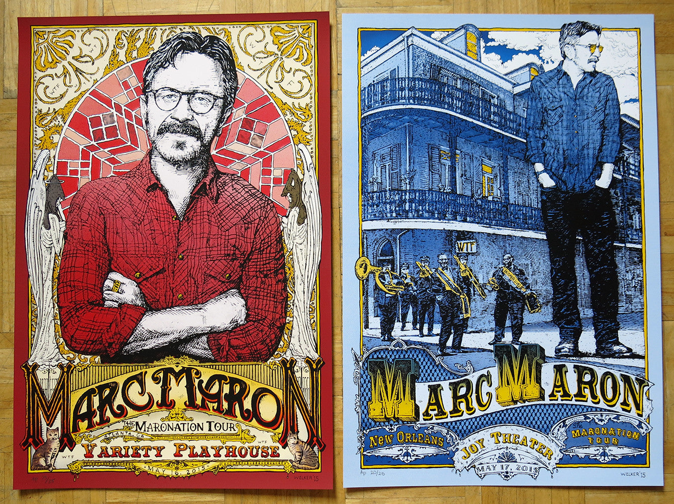 David Welker "Marc Maron" NOLA & Atlanta AP Set – Bottleneck Gallery