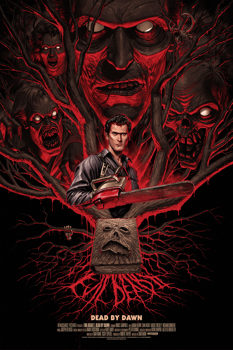 Phantom City Creative "Evil Dead 2" Foil Edition – Bottleneck Gallery