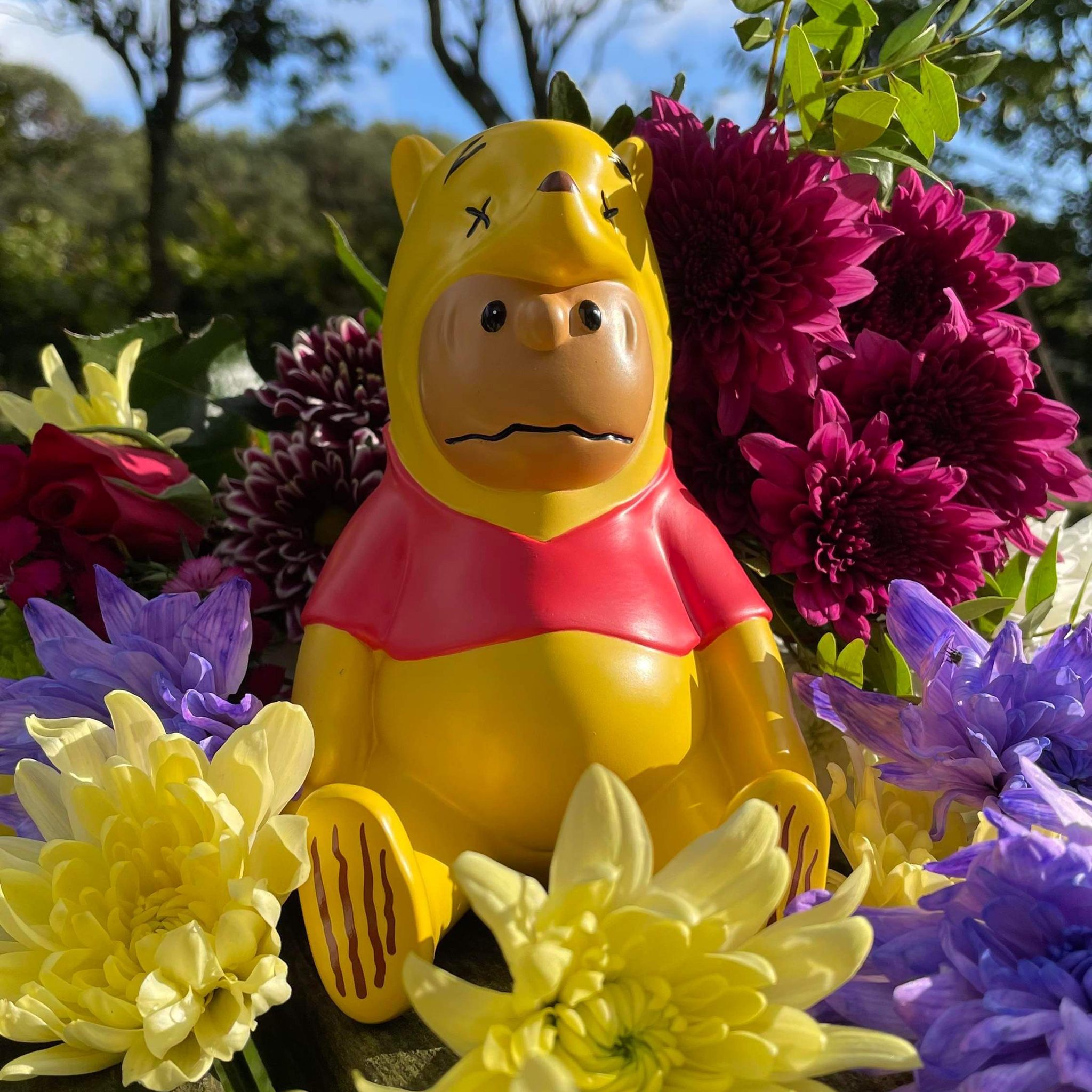 Raid71 "Oh Pooh" Resin Statue – Bottleneck Gallery
