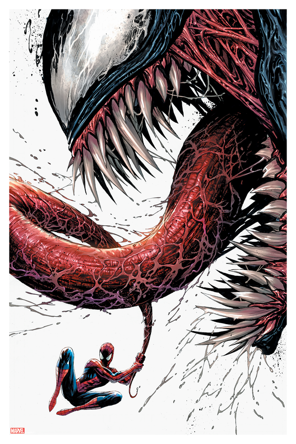 Tyler Kirkham "Venom #1 Variant Cover" – Bottleneck Gallery