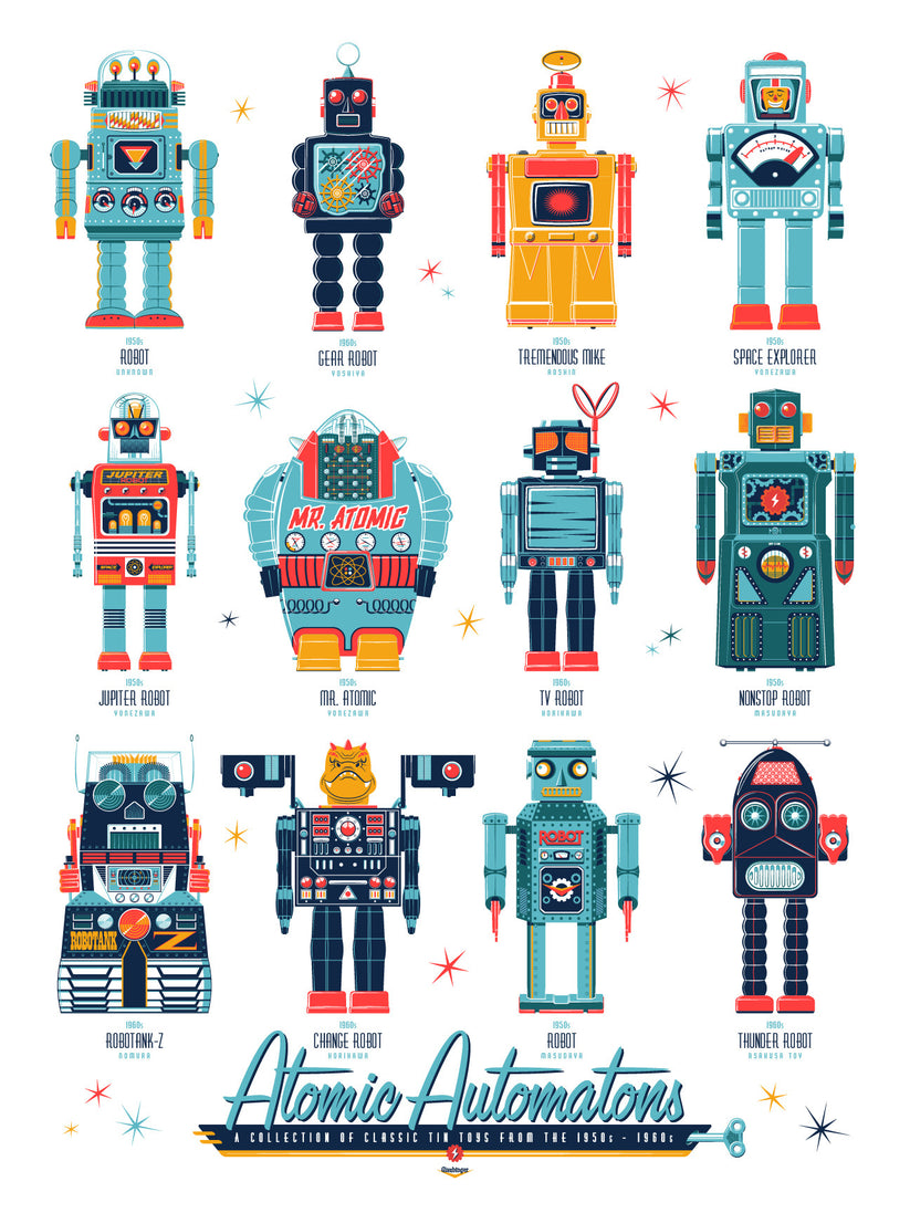 Ian Glaubinger "Automatic Automatons" – Bottleneck Gallery