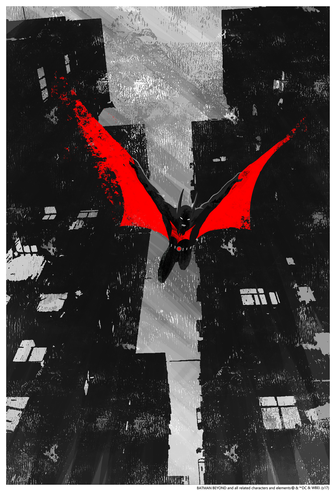 Mark Chilcott "Batman Beyond" – Bottleneck Gallery